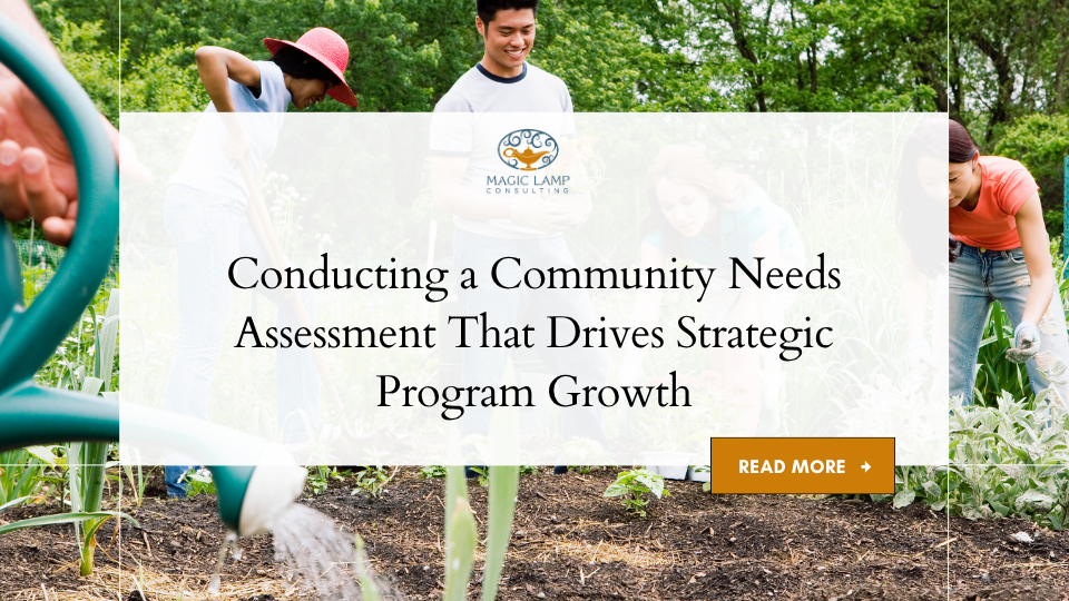 Conducting a Community Needs Assessment That Drives Strategic Program ...